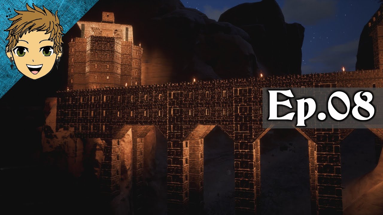 Conan Exiles - Episode 8 (THE BRIDGE AND WATCHTOWER) - YouTube
