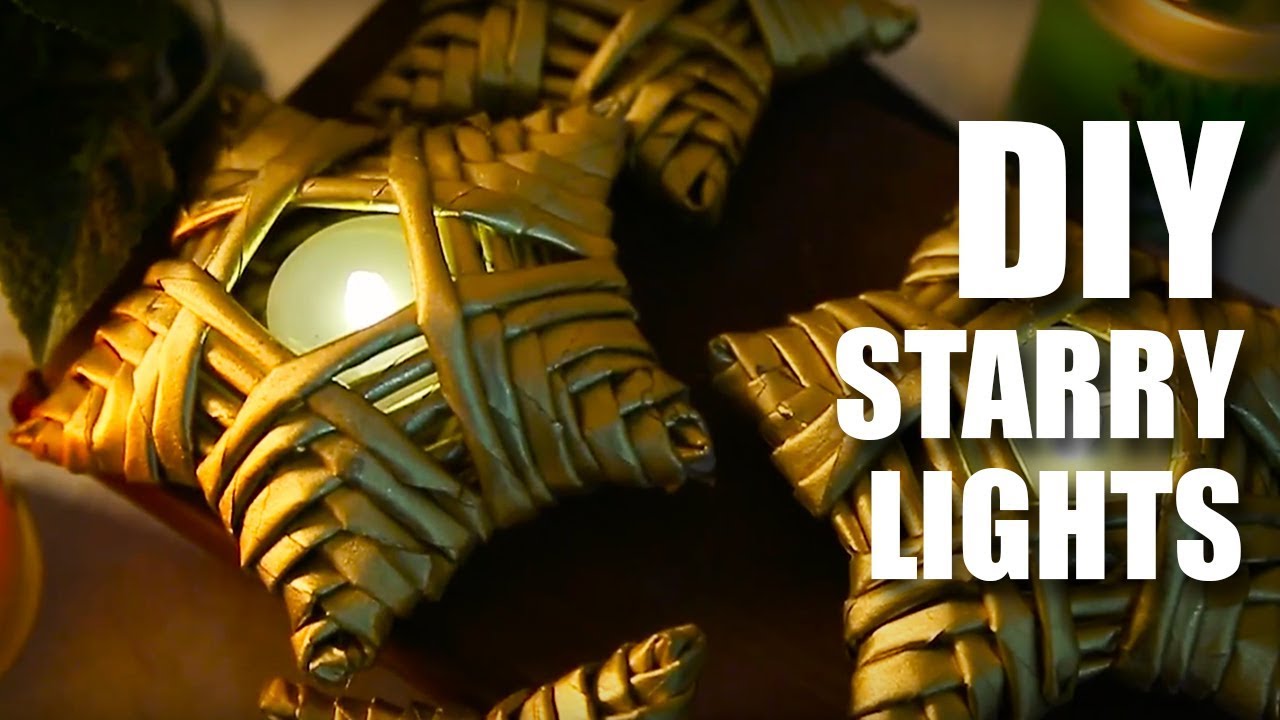 How to make DIY Starry Lights - YouTube