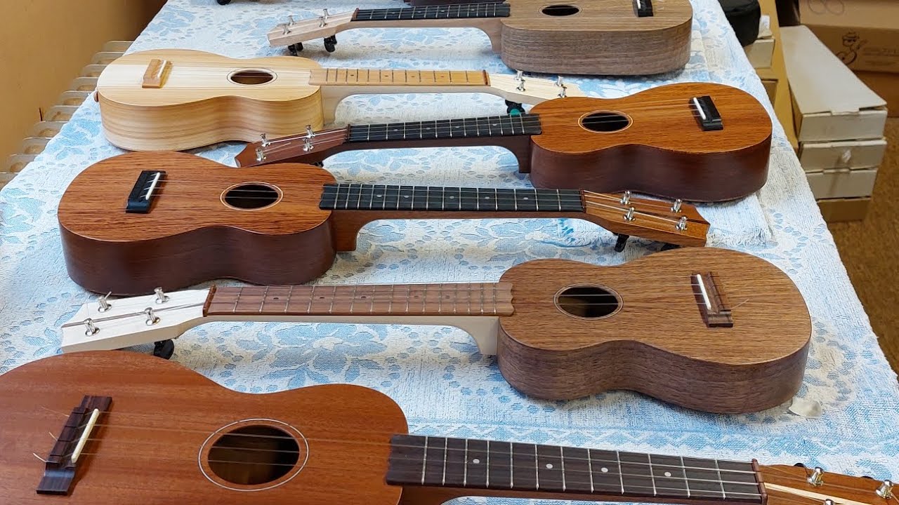 Soprano Ukulele Collection (2) - Martin & Brüko (vintage and modern ...