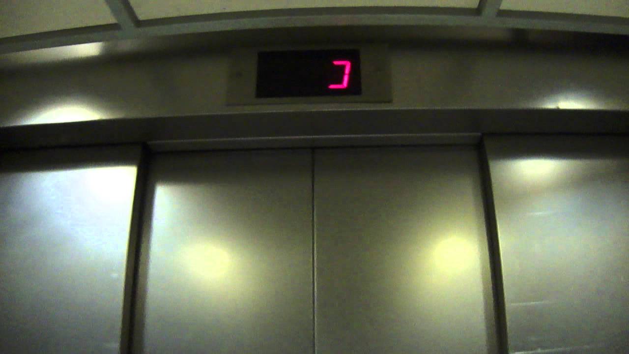 Electra elevators at Holon Mall in Holon(Service elevators) - YouTube