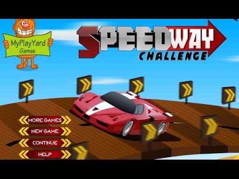 Play Online Speedway Challenge Game - YouTube