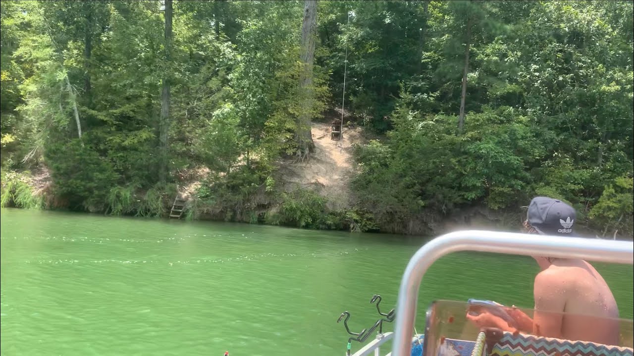Lake Russel rope swing - YouTube