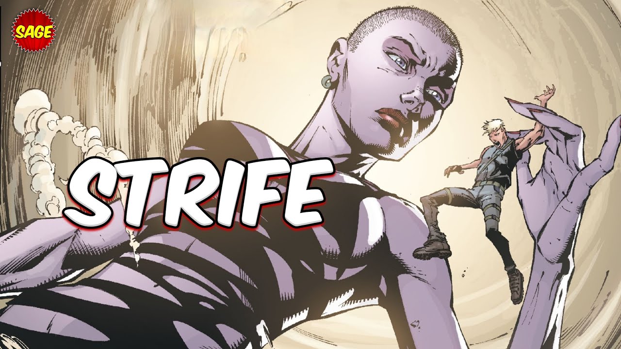Who is DC Comics' Strife? Wonder Woman's Sister - Goddess of "Trouble" - YouTube