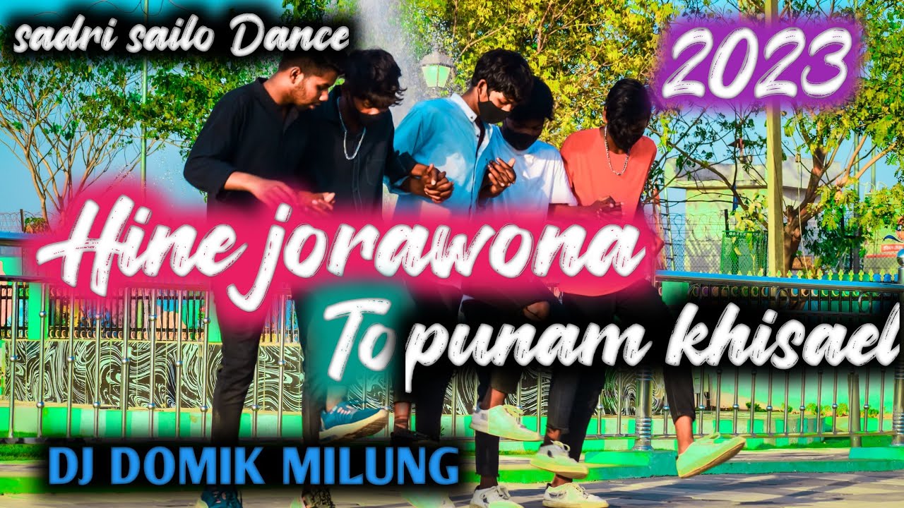 Hine jorawona to punam khisail //Sadri sailo Dance Nagpuri chain Dance ...