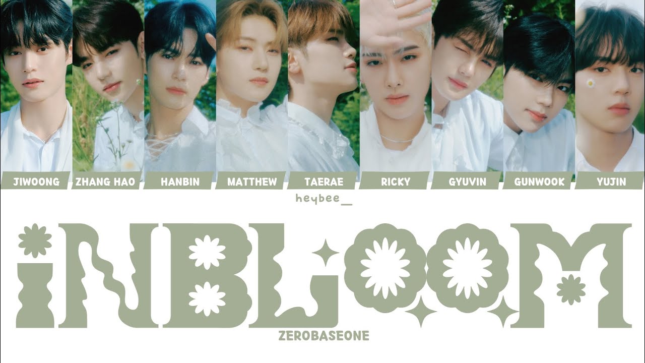 [@ZB1_official ] ZEROBASEONE - 'IN BLOOM' (Han/Easy Rom/Indonesia ...