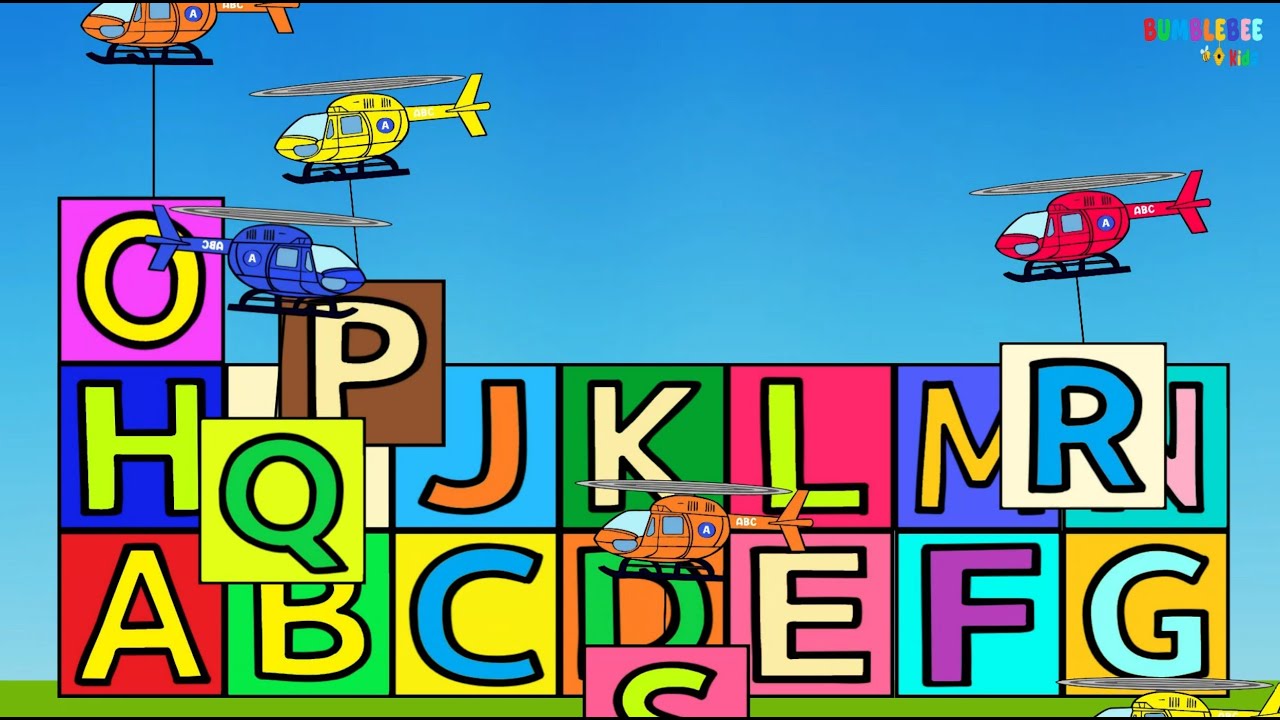 ABC Song Helicopters. Alphabet - YouTube