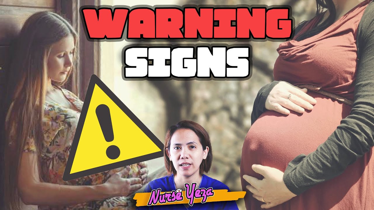 MGA WARNING SIGNS SA BUNTIS - YouTube