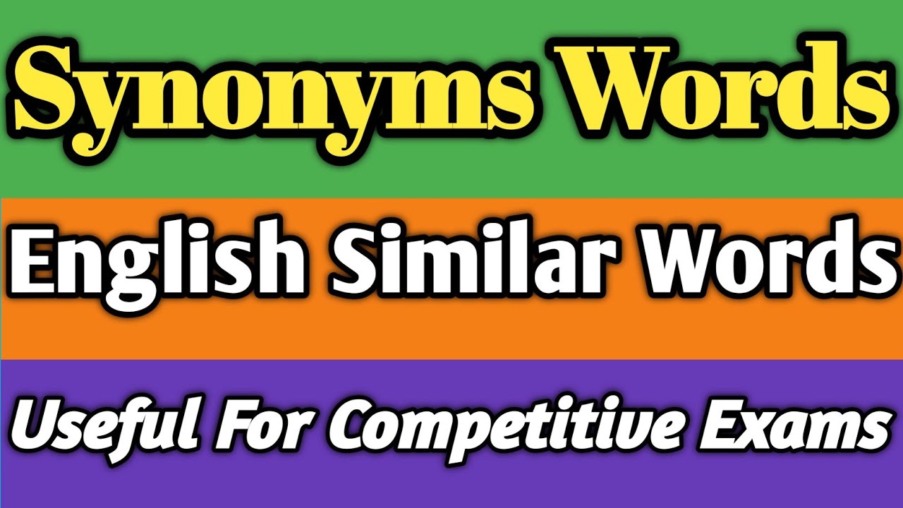 Similar Words Similar Words In English Synonyms Words In English similar-words-similar-words-in-english-synonyms-words-in-english