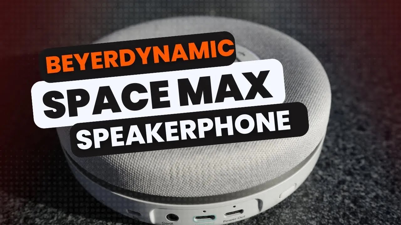 beyerdynamic SPACE MAX: brand-new Speakerphone for Hybrid Work - YouTube
