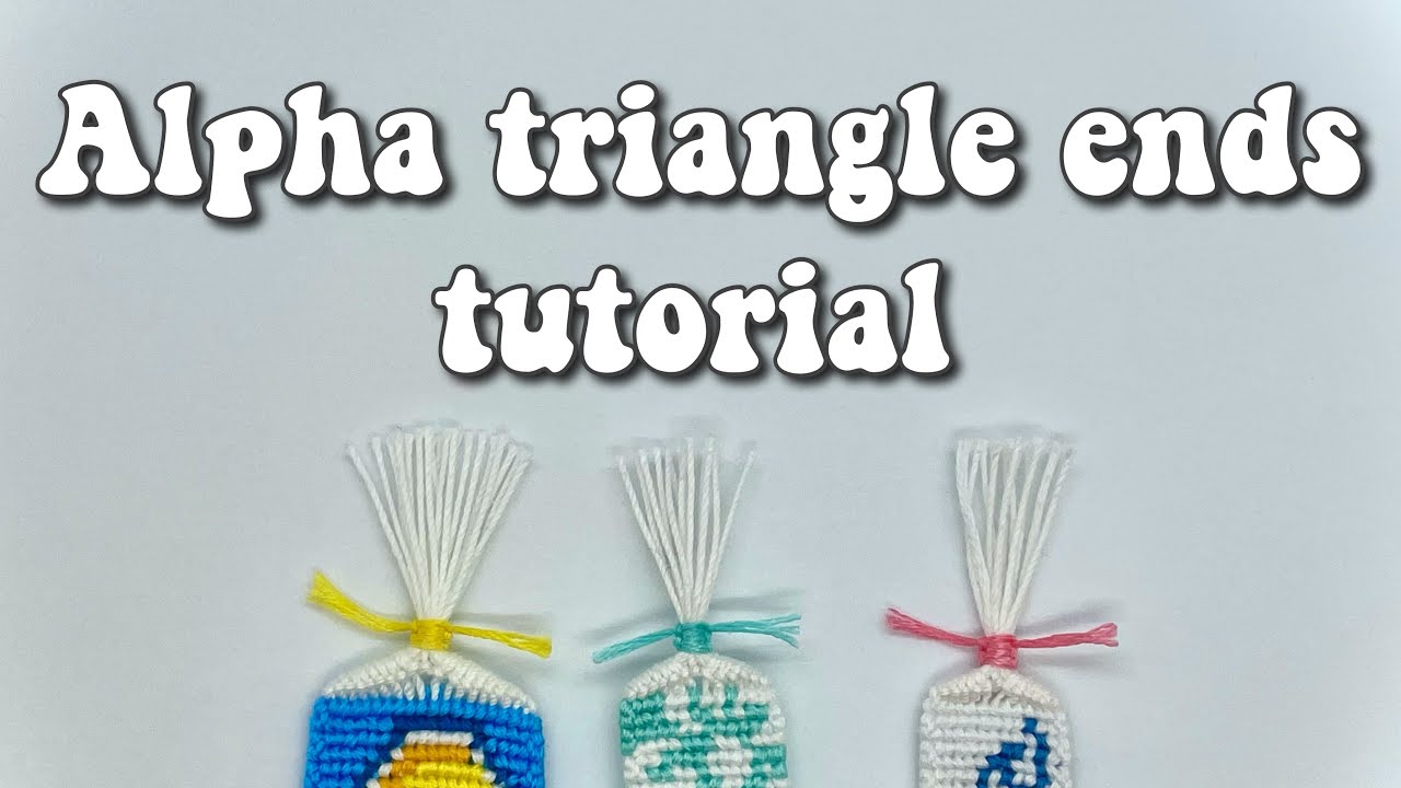 Alpha triangle ends tutorial! - YouTube