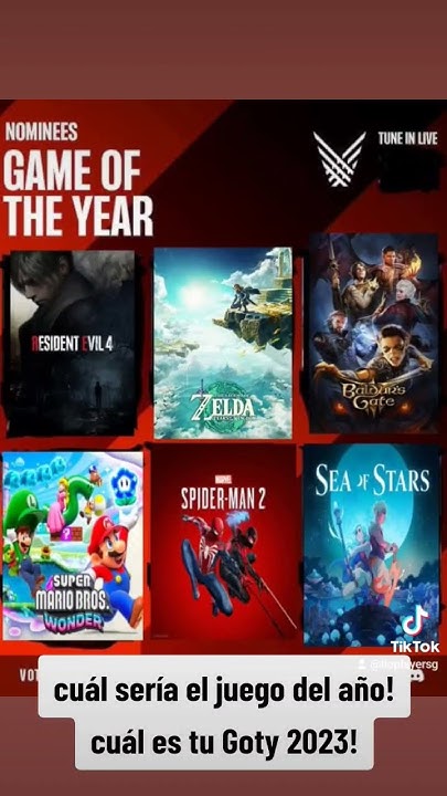 Mejores juegos de 2023! Cuál será el GOTY #shorts - YouTube