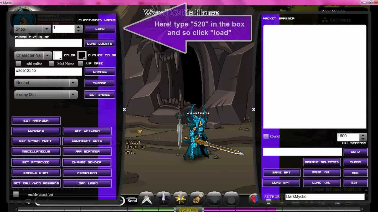 AQW - Sword Of Hope Cheat/Glitch 2013 [Patched] - YouTube