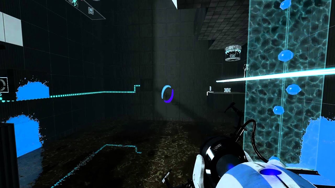 Portal 2 Fan Maps Test 10 Part 1 - YouTube