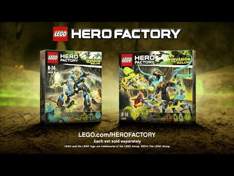[HD, Best Quality!] USA TV LEGO Hero Factory 2014 2nd/Last Wave/Sets \