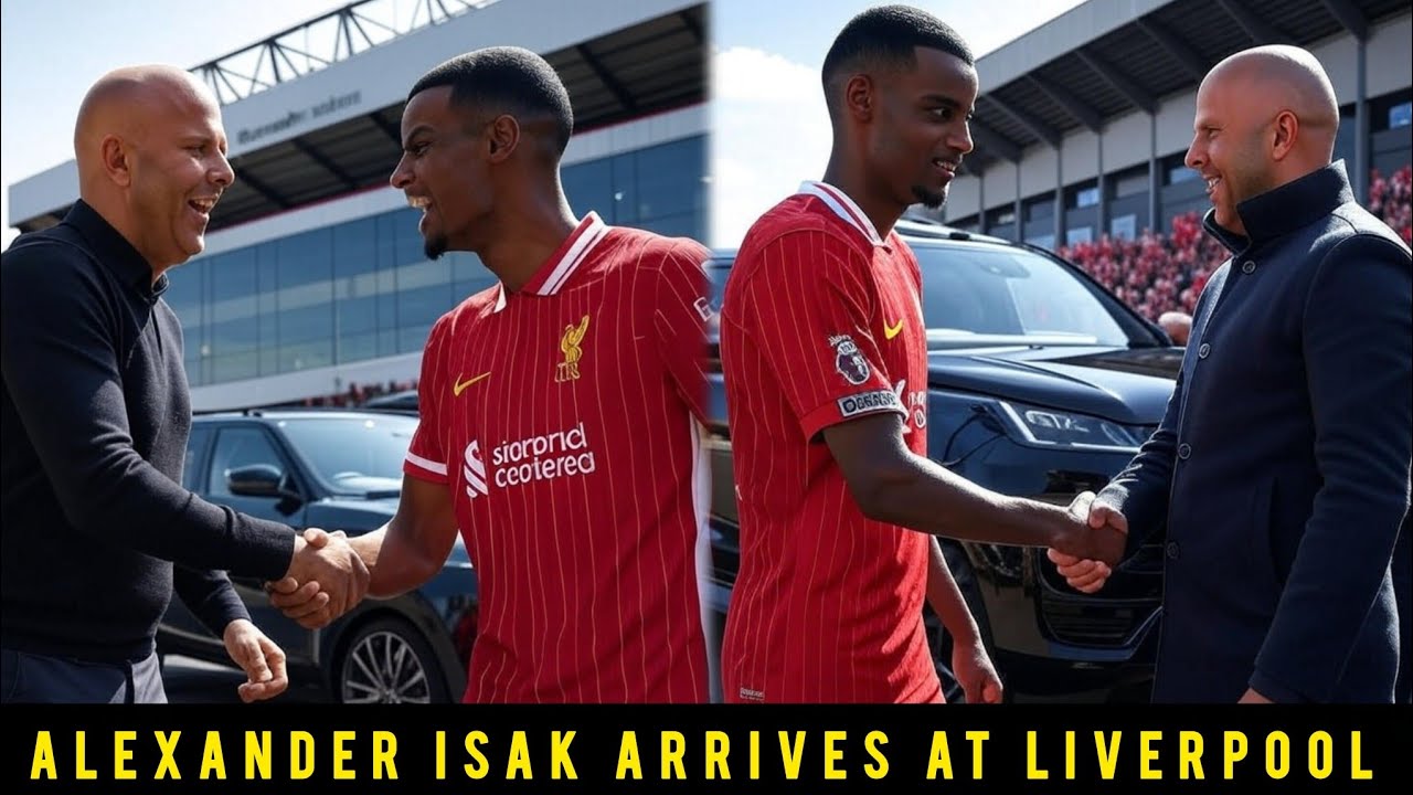 🚨 Alexander Isak ARRIVES at Liverpool for Medicals | Fans Go Wild with ...
