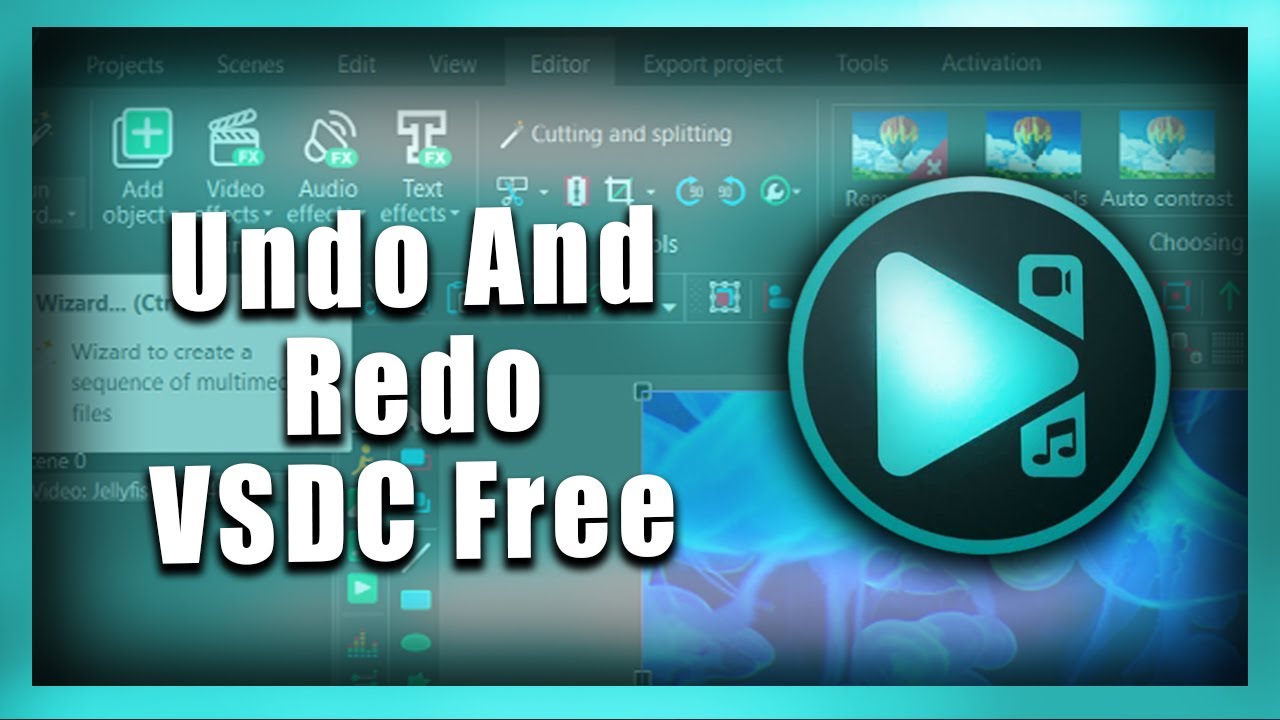 VSDC Video Editor: How To Undo And Redo In VSDC Video Editor - YouTube