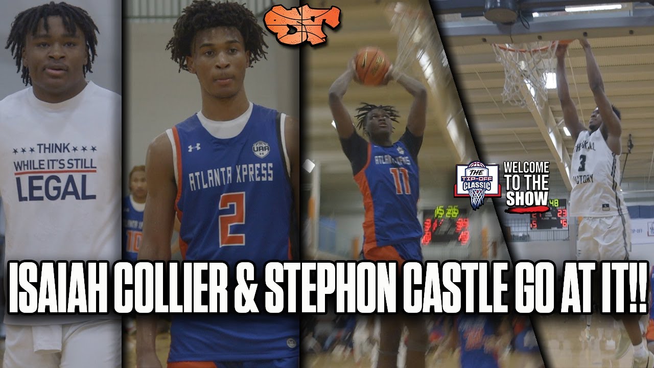 Isaiah Collier & Stephon Castle GO AT IT !!! | TSF vs. ATL Xpress at ...
