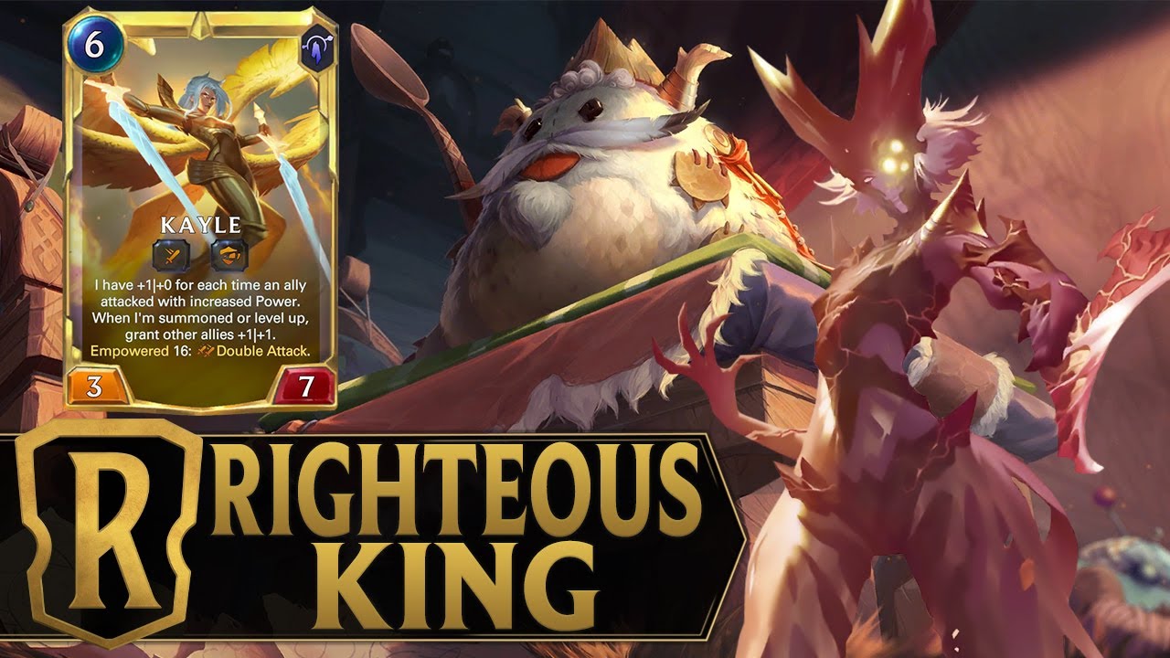 The Righteous Poro King - Kayle Xolaani Deck - Legends of Runeterra ...