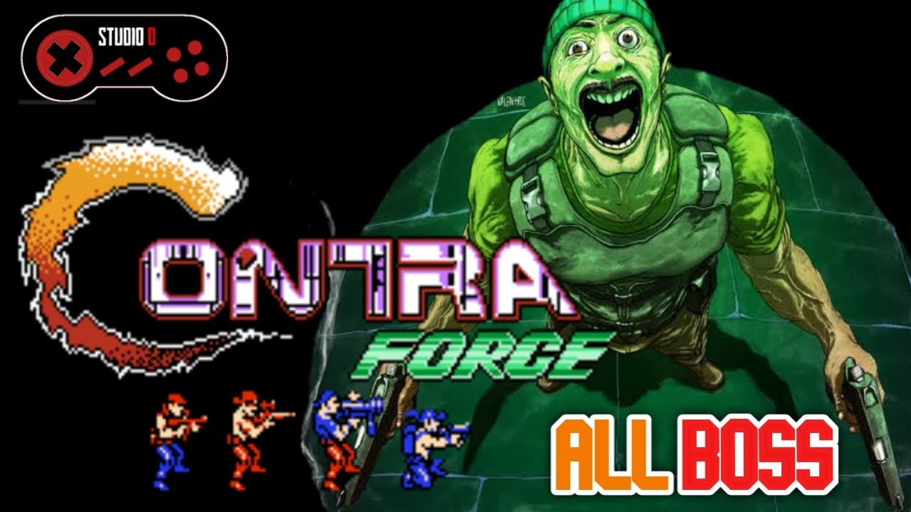 Contra Force All Boss - YouTube