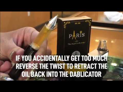 How to use the Paris Dablicator - YouTube