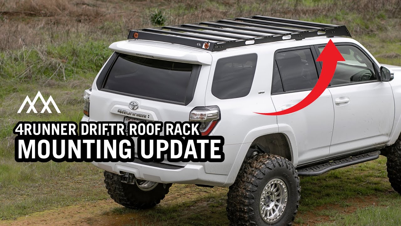 5th gen 4Runner DRIFTR Roof Rack (Installation Update) - YouTube