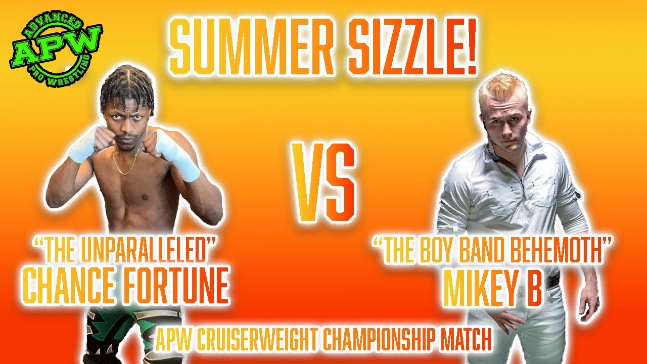 Chance Fortune vs Mikey B (APW Cruiserweight Championship Match) - YouTube