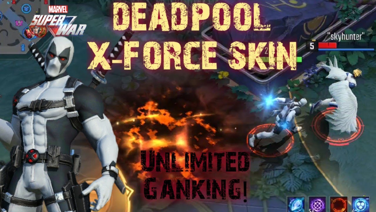 MARVEL SUPER WAR: Deadpool Jungle/GANKER Ranked Gameplay - YouTube