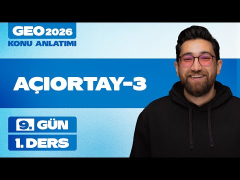 Açıortay-3 | 60 Günde Geometri | 9.Gün 1.Ders | 2026