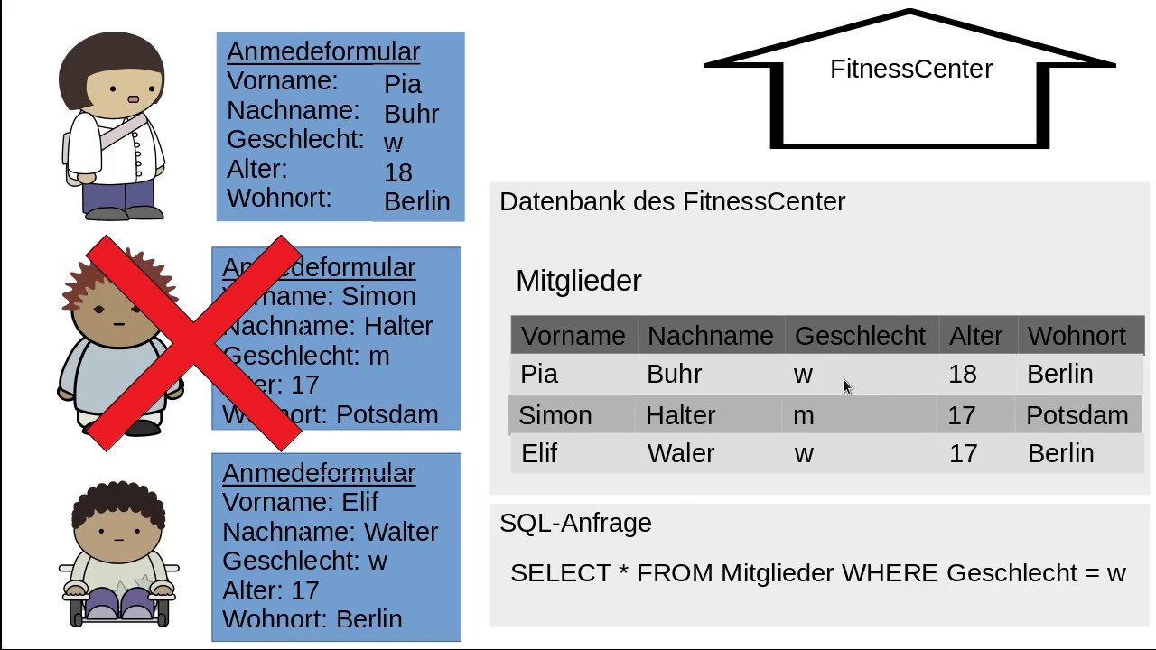 Datenbank-Grundlagen: Attribute, Entitätstypen und SQL-Anfragen - YouTube