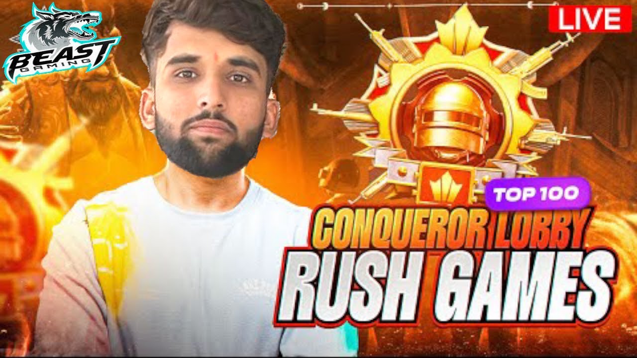🔴CONQUEROR RANK PUSH | ROAD TO 400 SUBSCRIBER #lolzzzgaming #bgmilive # ...