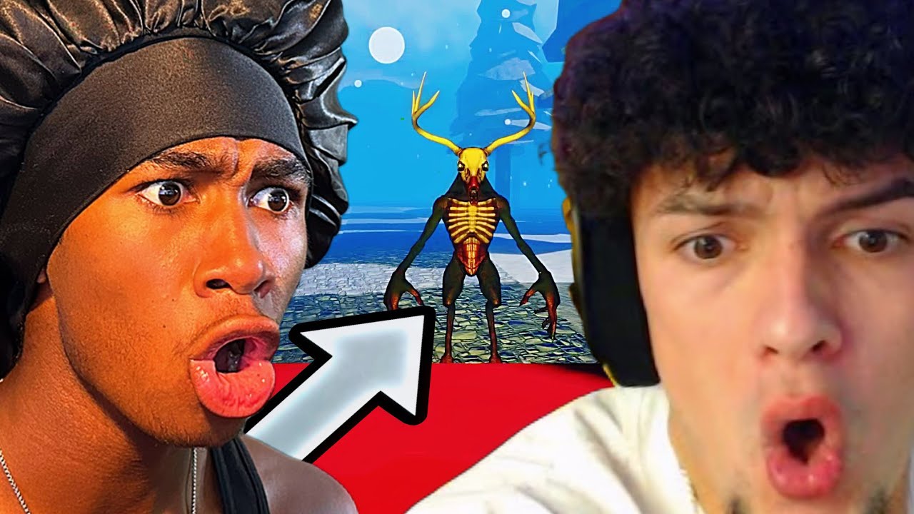 DEERMAN IS COMING FOR US in Roblox Horror Game Snowstorm Nightmare ...