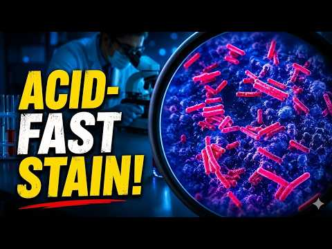 Acid-Fast Stain Made Simple | Ziehl–Neelsen Step-by-Step