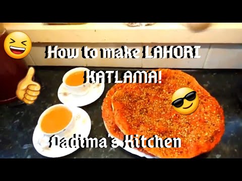 Easy, Tasty and Quick Lahori Katlama | Katlamma / Lahore Street Food ...
