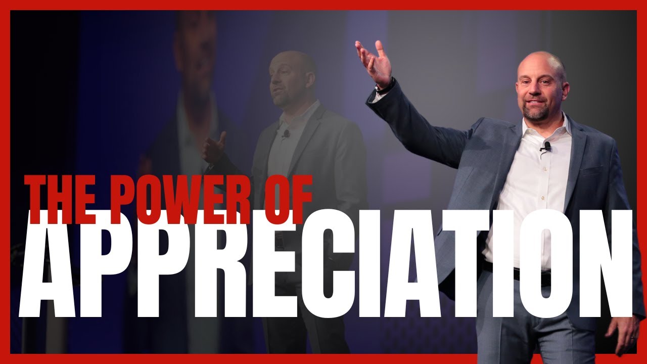 Power of Appreciation - Full Keynote Speech - YouTube