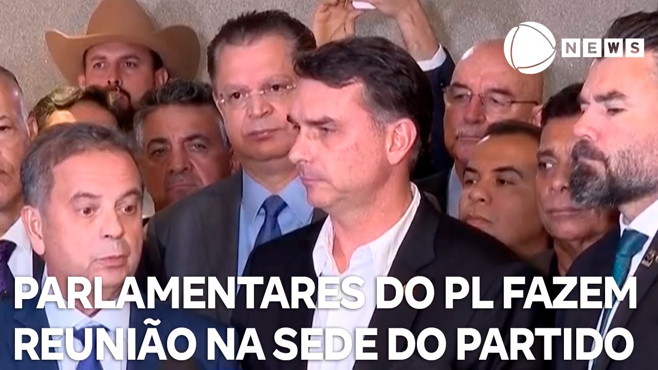 Parlamentares do PL fazem reunião na sede do Partido - YouTube