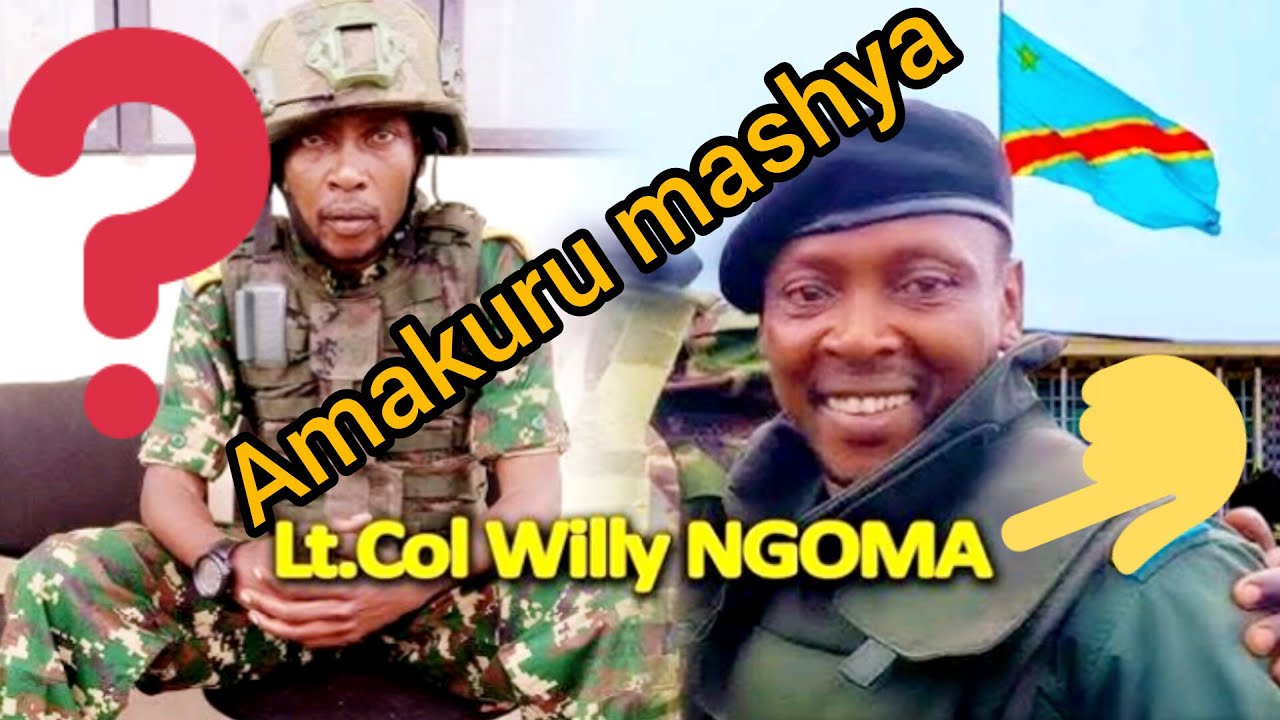 Inkuru y’Amateka yabaye kuri LT Colonel Willy Ngoma – - YouTube