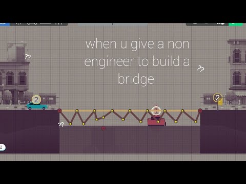 When you give a non engineer to build a bridge|bad bridge| - YouTube