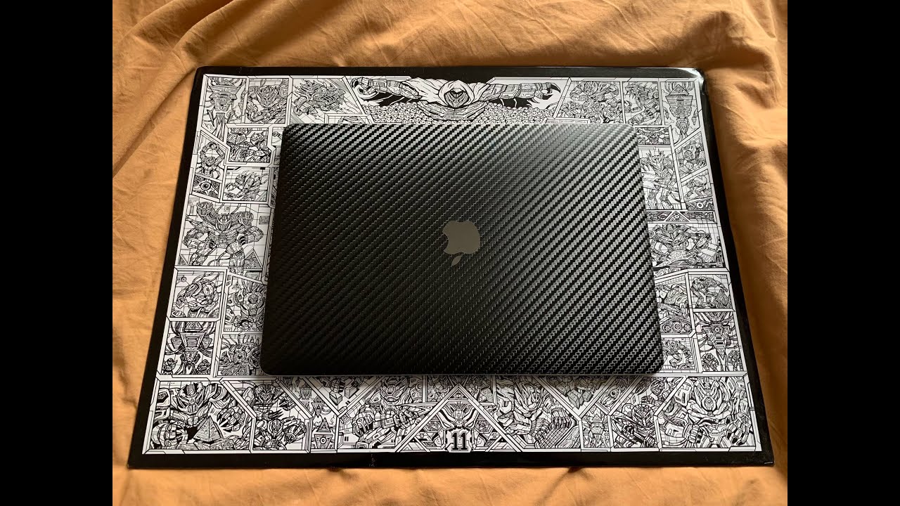 Review: Dbrand Black Carbon Skin for MacBook Air M1 - YouTube