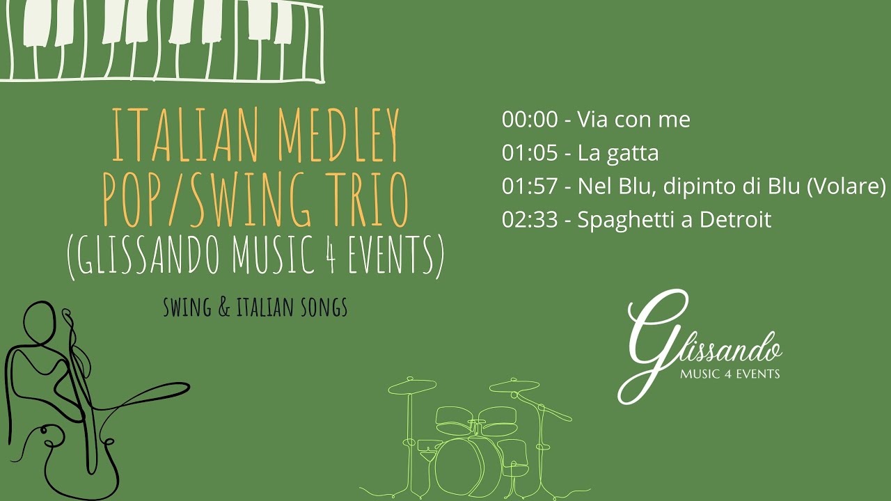 Glissando Music 4 Events - Italian & Swing songs - YouTube