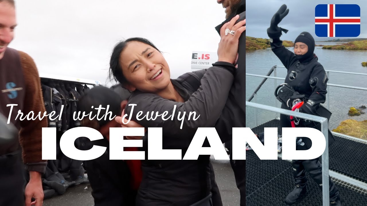Snorkeling between two tectonic plates | Iceland 2022 | Travel with ...