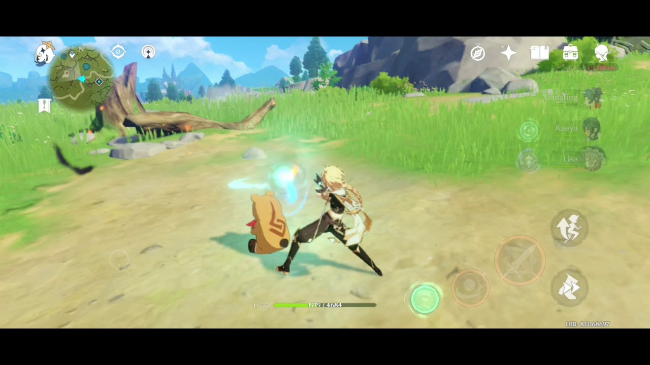 Genshin Impact - Traveler and Xiangling Skills Combo (Anemo + Pyro ...