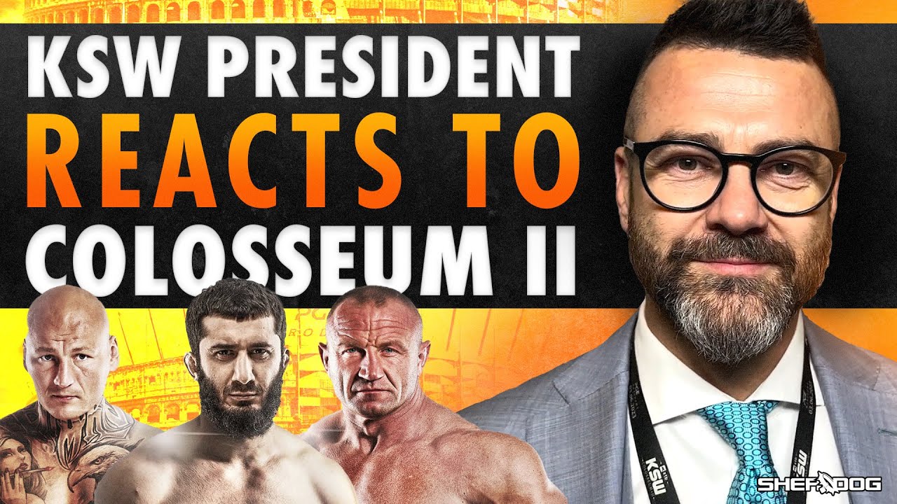 KSW President Martin Lewandowski reacts to KSW Colosseum 2 "Best KSW ...