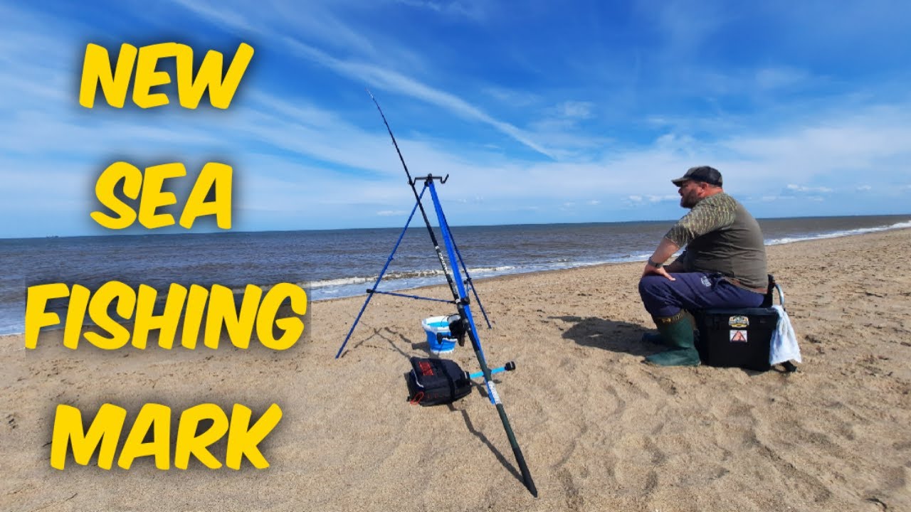 Sea Fishing UK Beach Casting East Coast Sandilands - YouTube