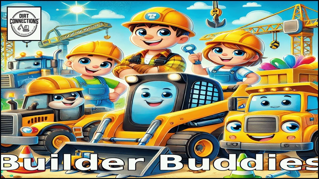 Builder Buddies: The Ultimate Coloring Adventure for Kids Ages 3-8 ...