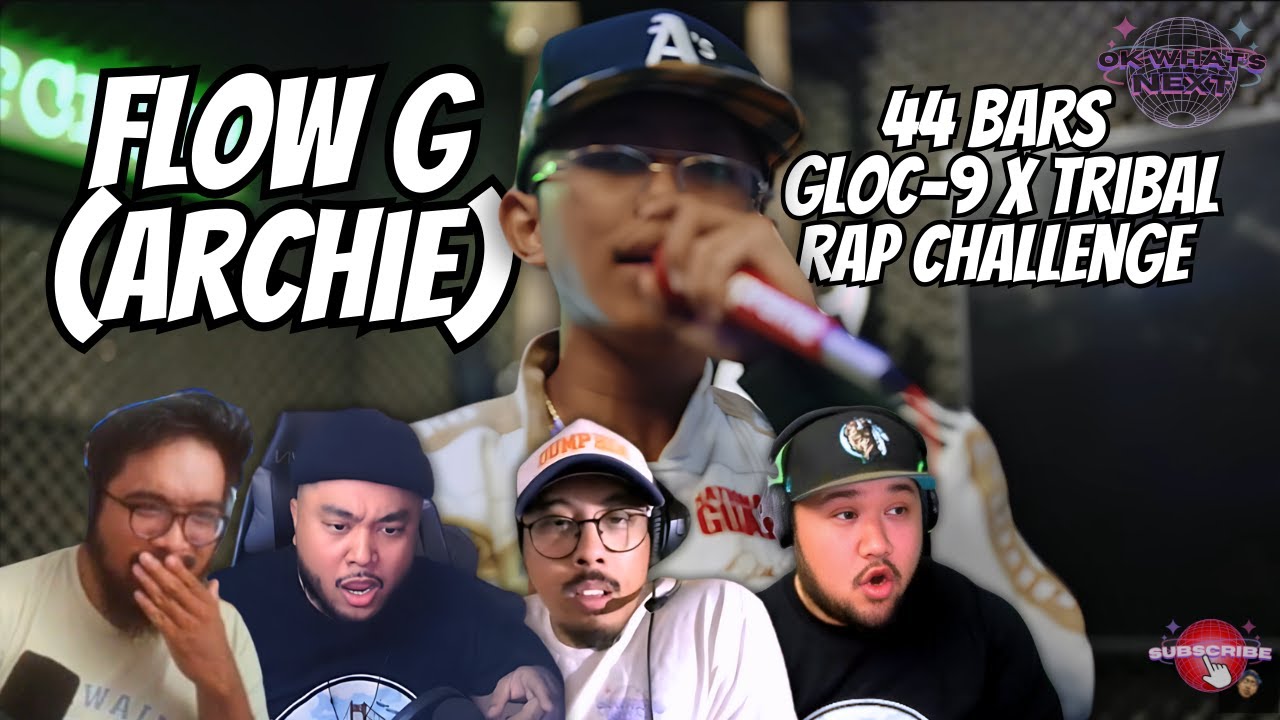 who got it like FLOW G? - ARCHIE - 44 bars GLOC-9 x TRIBAL challenge ...