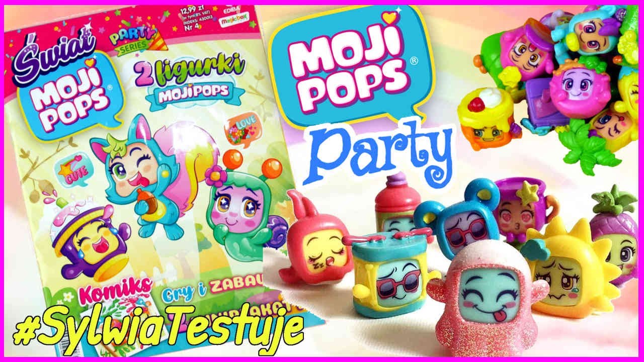 ŚWIAT MOJI POPS PARTY 😀 #SylwiaTestuje 🥳 NOWA GAZETKA & SASZETKI ...