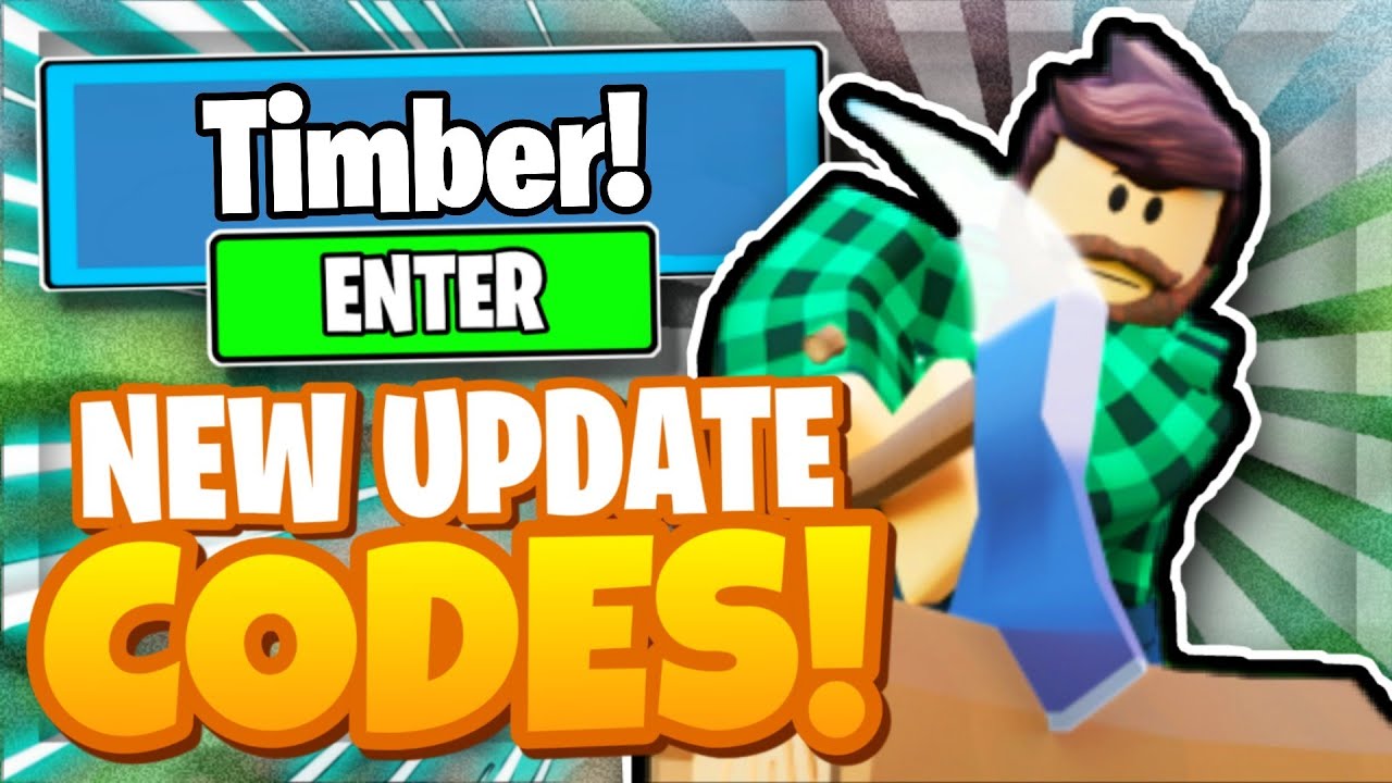 *JULY 2021* ALL NEW SECRET OP CODES! Roblox Timber - YouTube