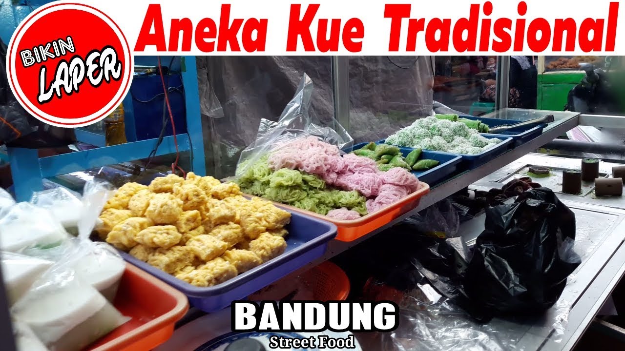 KUE TRADISIONAL !!! GETUK LINDRI, LUPIS, KLEPON, PUTU MAYANG ...