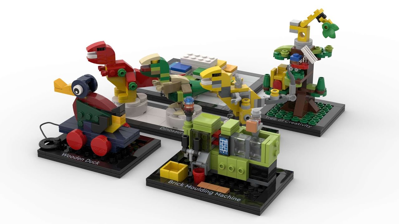 Lego 40563 Tribute to LEGO House Speed Build Studio Bricklink LDD by ...