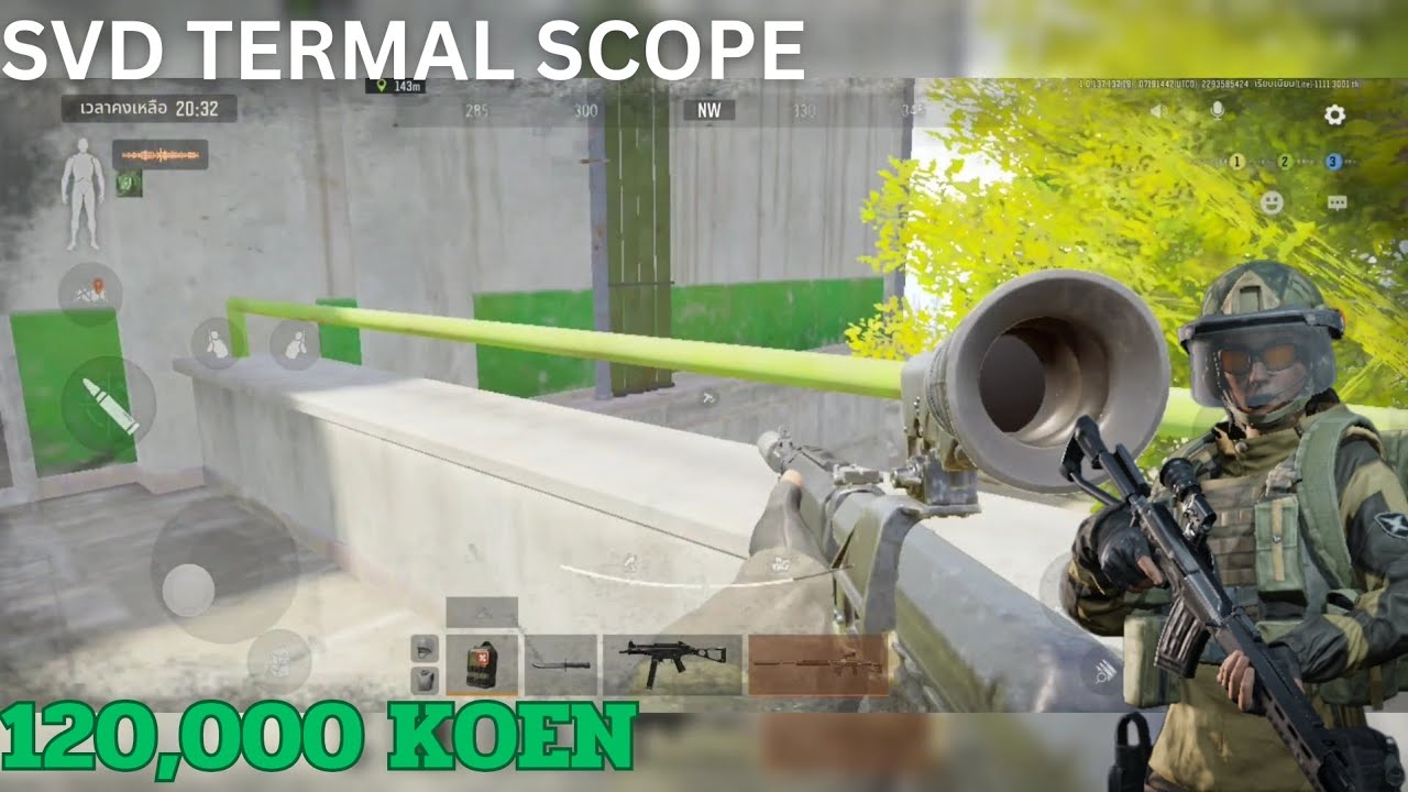 Arena breakout: Termal SVD 120,000🤑🤑🤑🤑 - YouTube